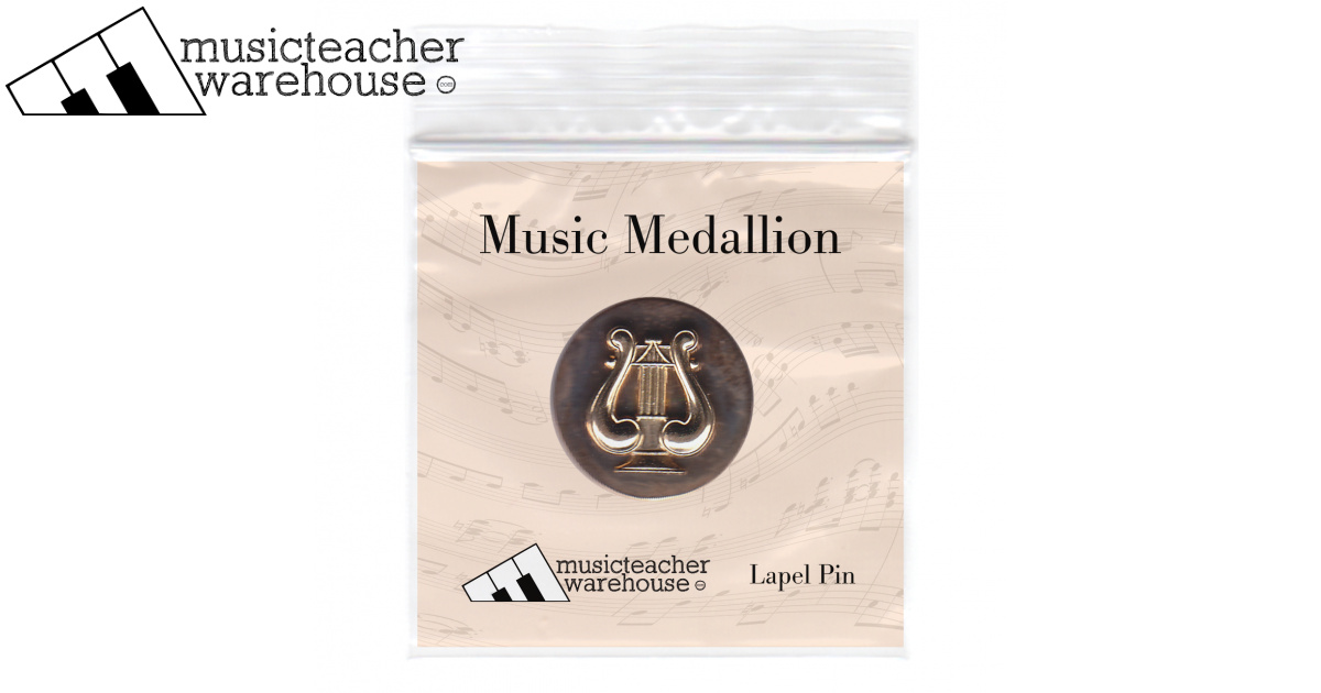 Music Medallion – Army Musician – Music Teacher Warehouse